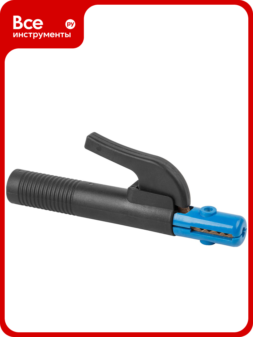 Электрододержатель H-600F SOLARIS SL1567-3, пружинный крокодил для высоких токов, промышленный электрический зажим