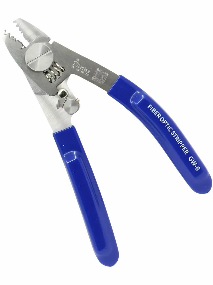 Оптоволоконный стриппер ножницы для разделки оптического кабеля (6 в 1) Grandway GW-6