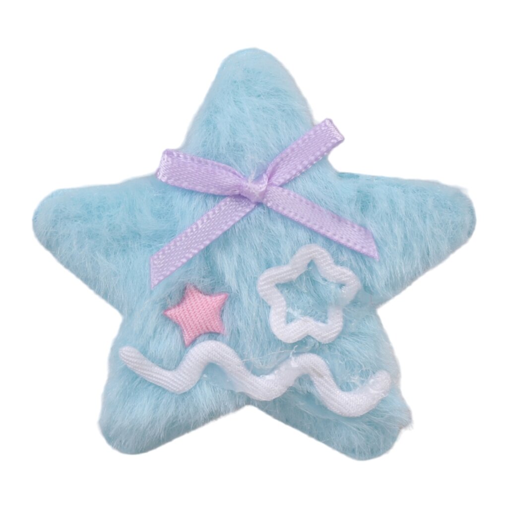 Оригинальные аксессуары для волос японской субкультуры sweet cool plush star-синий