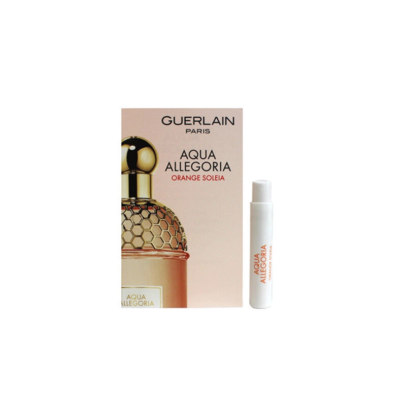 Туалетная вода Guerlain Aqua Allegoria Orange Soleia миниатюра 1 мл / Пробник духов Герлен Аква Аллегория Оранж Солея