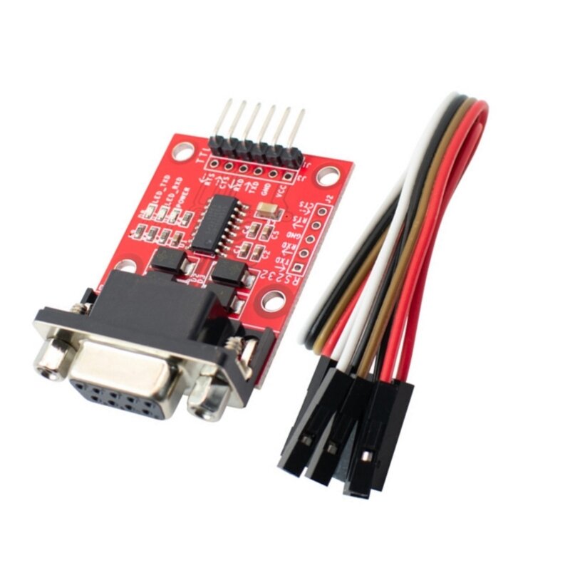 Двунаправленный последовательный модуль RS232-TTL Поддерживает напряжение 3,3 В/5 В, Автоматическое регулирование потока для надежной передачи данных