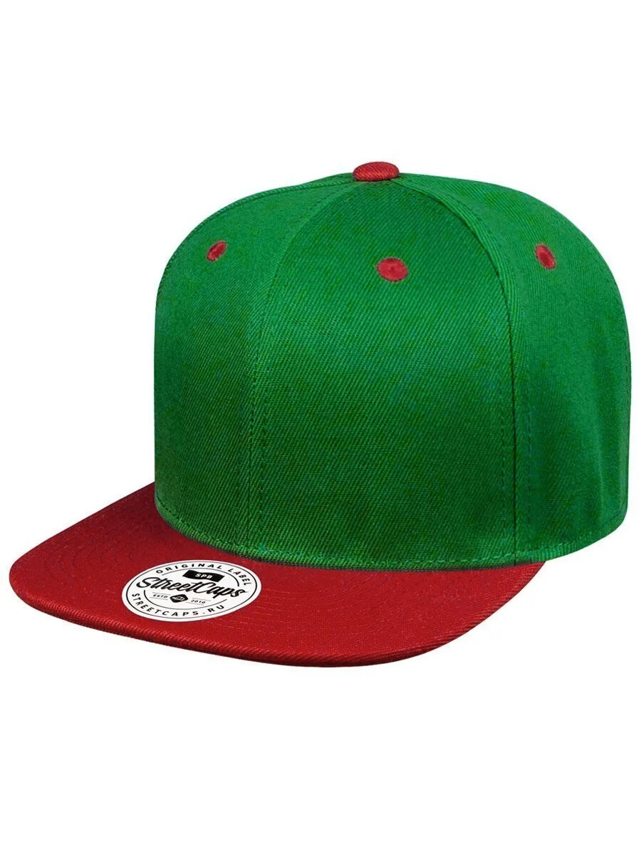 Бейсболка 004-6-2-000-000A Шестипанельная двухцветная акриловая для мужчин