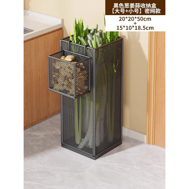 Прямые продажи с фабрики: стойка для хранения лука, имбиря и чеснока для лука, ямса, овощей, настольная чашка, коробка для специй, корзина для овощей