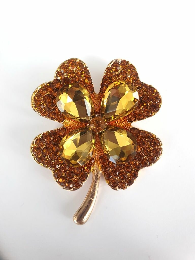 Брошь, стекло