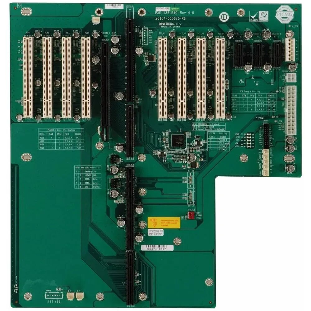 Промышленная кроссплата IEI PXE-13S