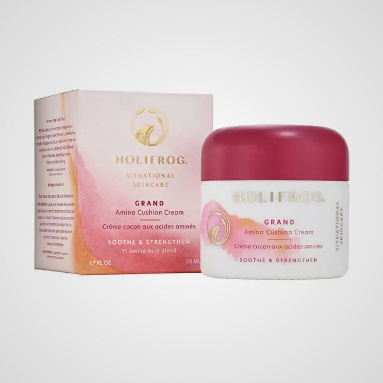 Укрепляющий увлажняющий крем с аминокислотами, пептидами и ниацинамидом 50 мл HOLIFROG Grand Amino Cushion Cream Крем 50 мл
