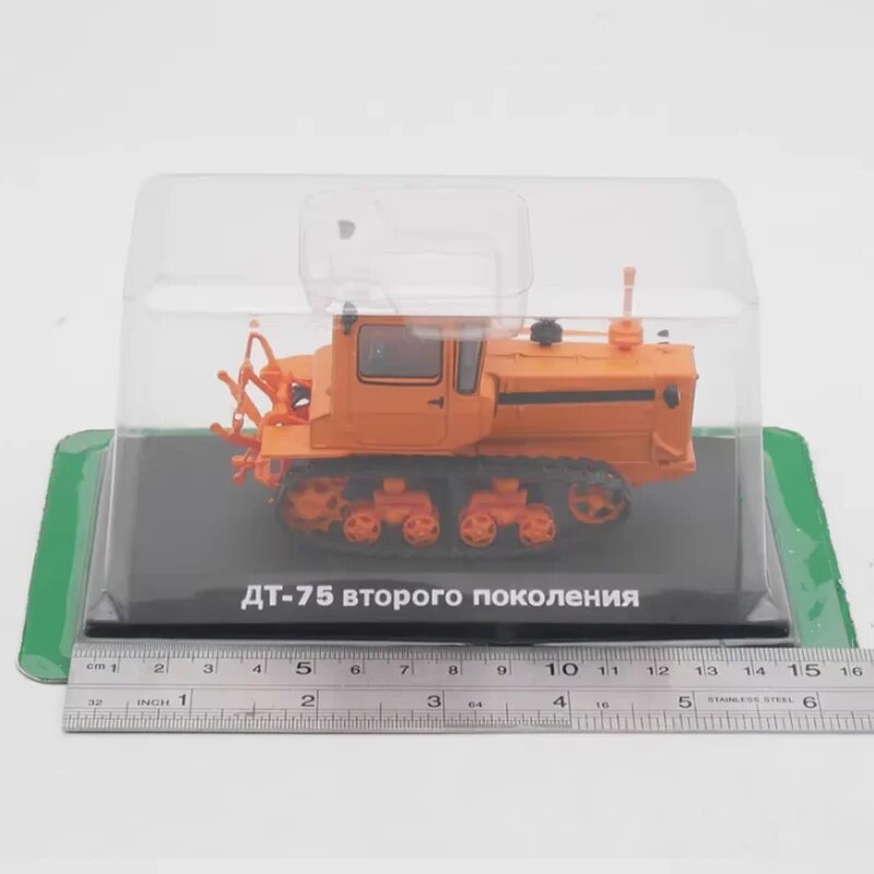 IXO 1:43 DT-75//T-50B Гусеничный трактор из сплава A- DT 75