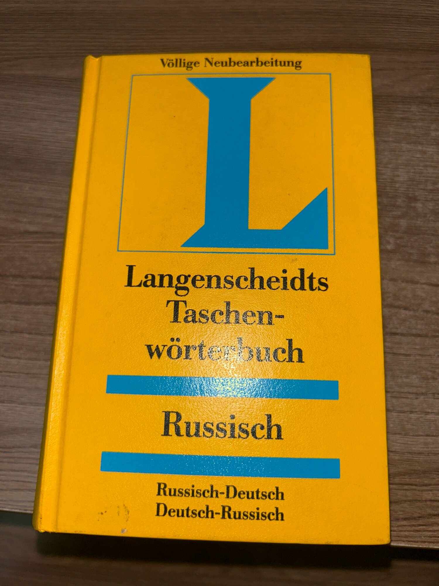 Langenscheidt Taschenworterbuch Russisch-Deutsch, Deutsch-Russisch