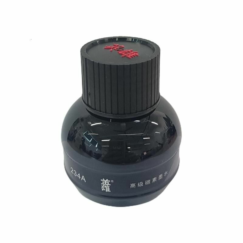 Чернила для перьевых ручек в стеклянных флаконах, Черный