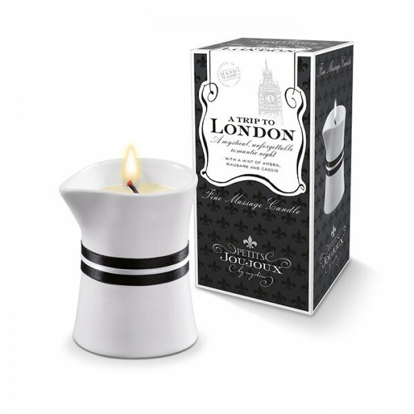 Массажная свеча Petits JouJoux London Амбра 120 г.