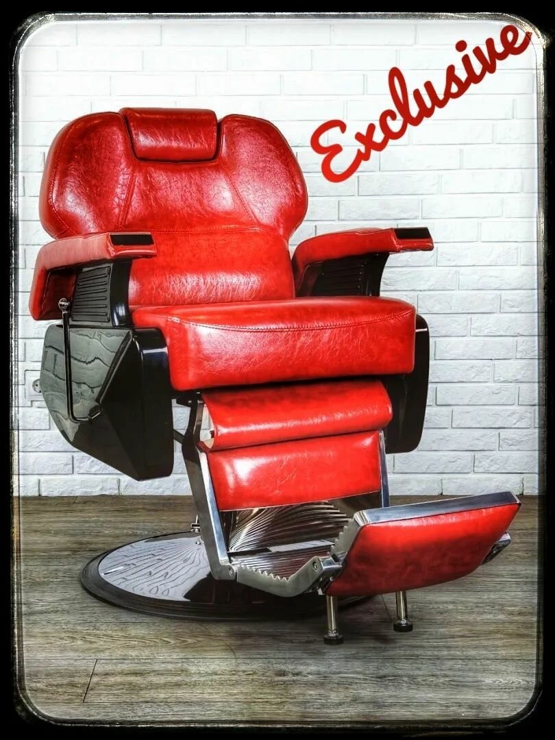 Барбер кресло Saturn Red