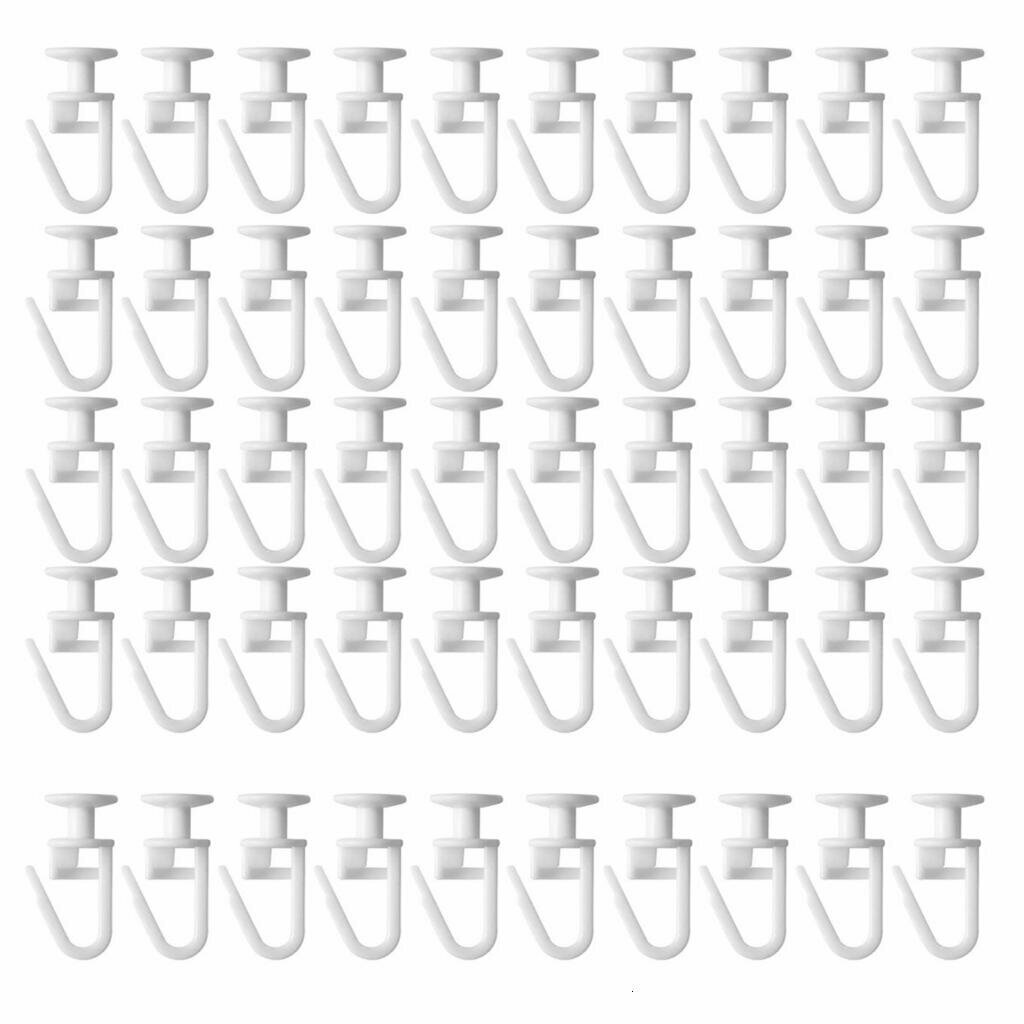 Скользящие ролики для карниза штор (50 шт.)