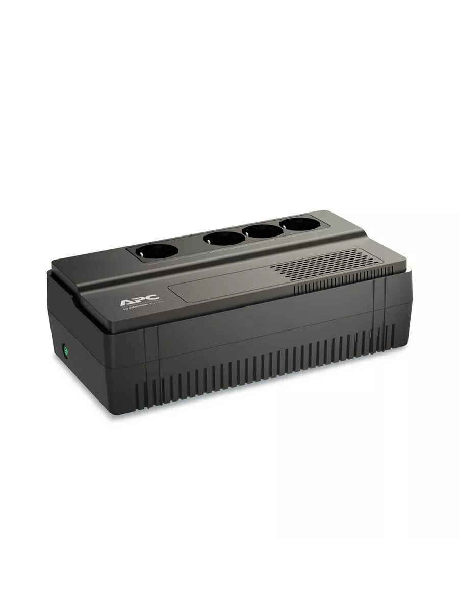 Интерактивный ИБП APC by Schneider Electric Easy Back-UPS BV650I-GR, черный, 650 ВА/375Вт, 4 розетки CEE 7