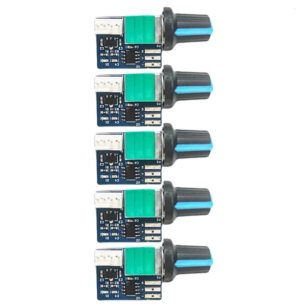 Регулятор скорости вентилятора 12 В, 5 шт.