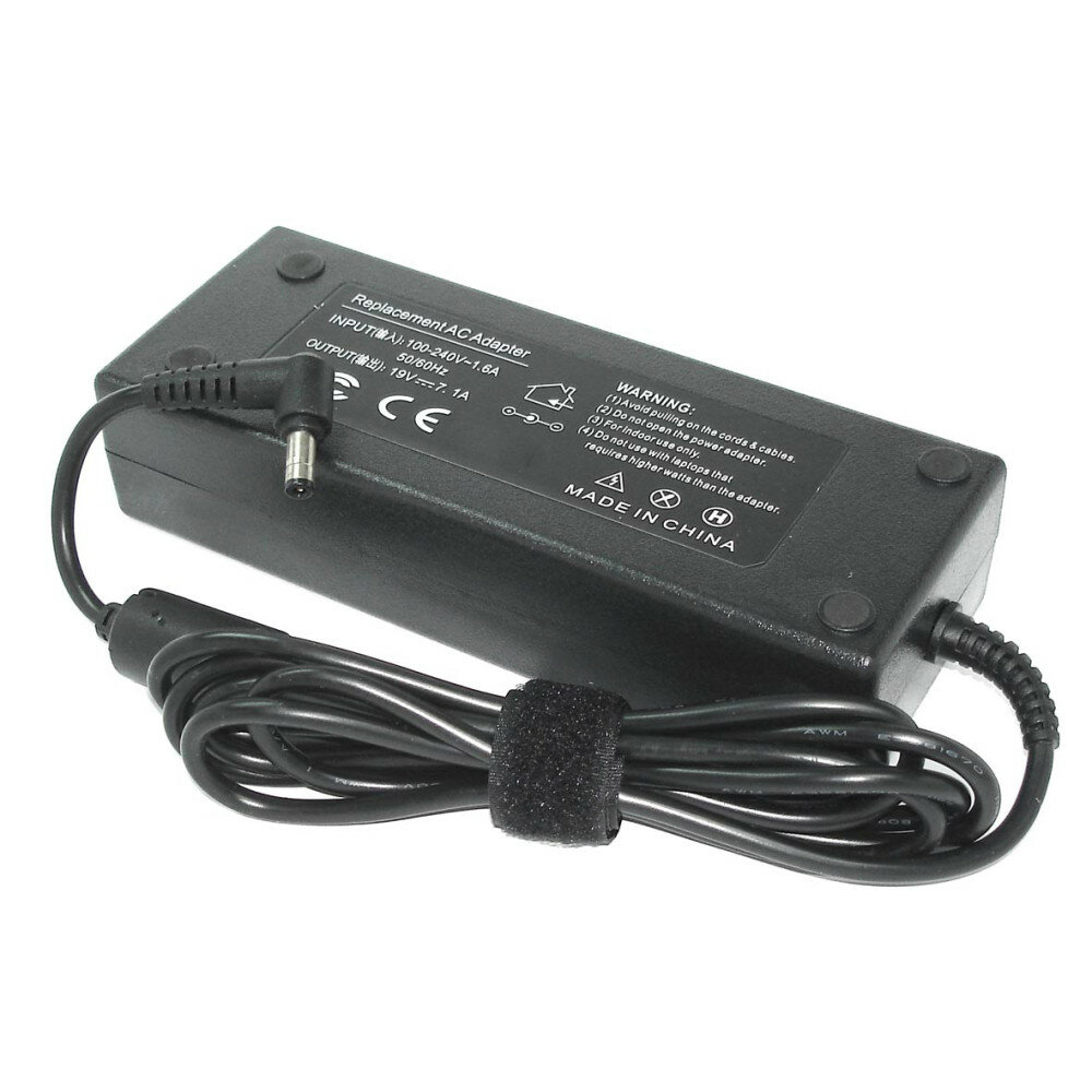 Зарядка для ноутбука Acer 19V 7.1A 135W 5.5x2.5mm (PA-1131-05) VN7-791G-792A, VN7-591G-75S2, VN7-591G-790L, черная, OEM