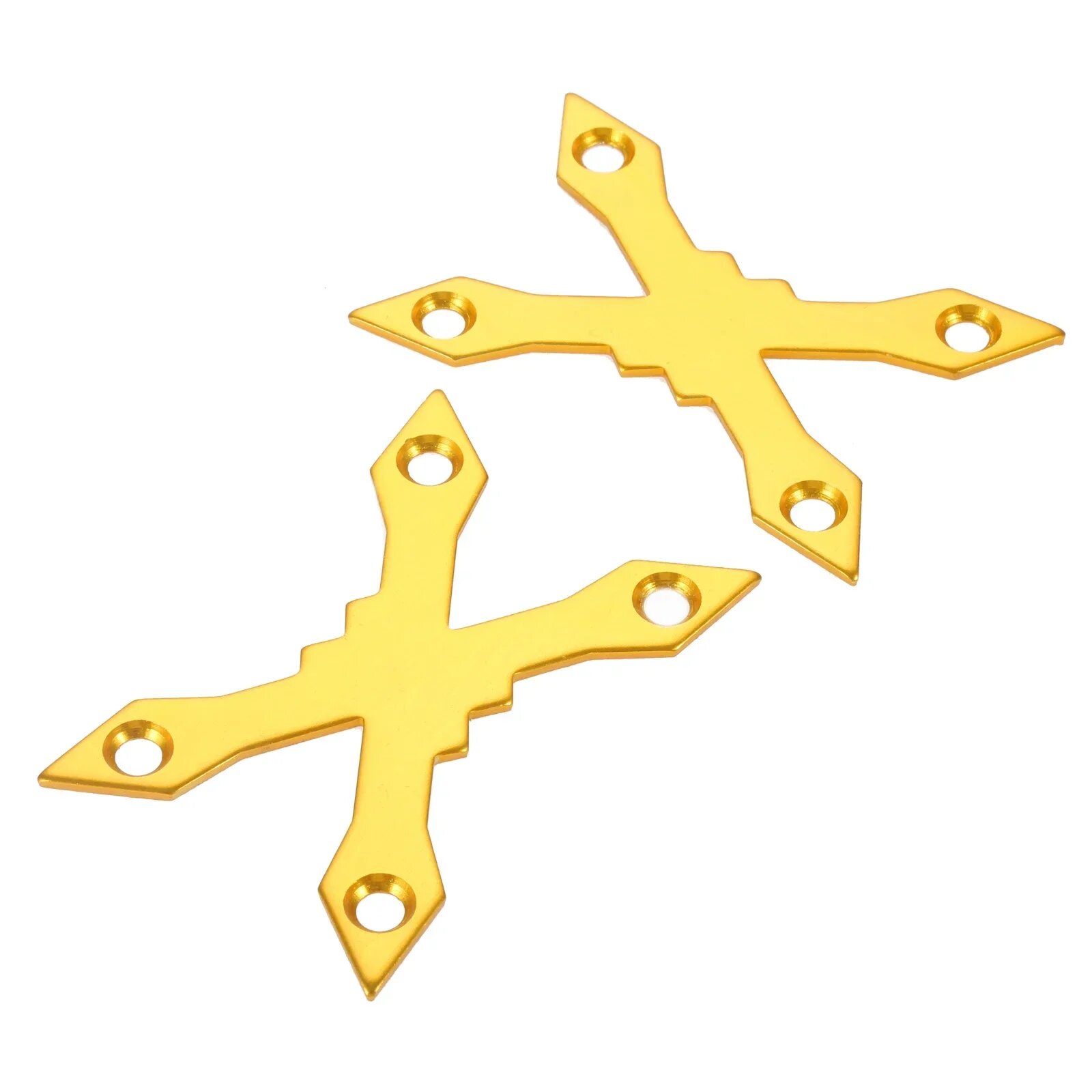 Металлические прокладки для скейтборда, Pointed x Gold, 2 шт.