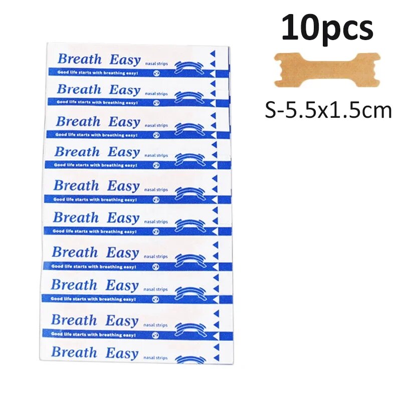 Пластыри для носа против храпа Breathe Easy 50 шт. blue