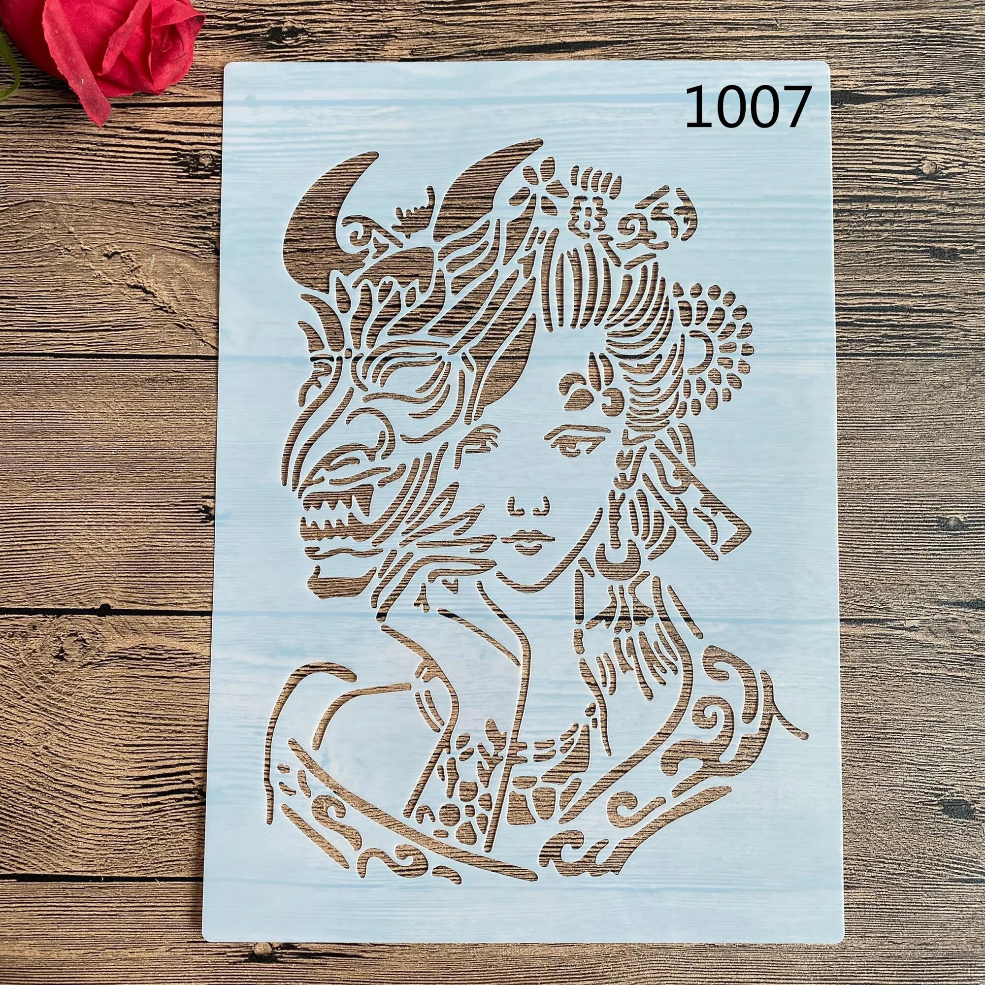 Трафарет для рисования 1007, 29*21 см