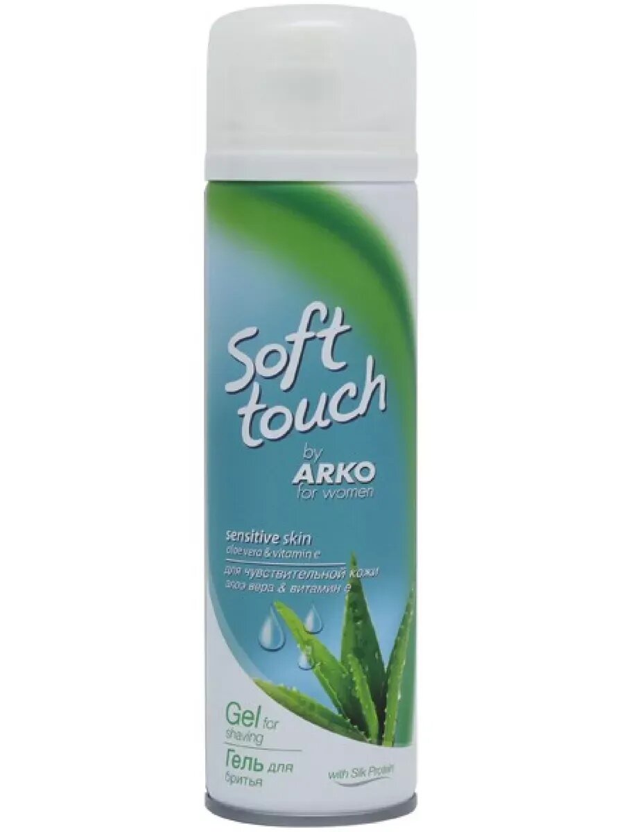 Гель для бритья женский Soft Touch by Arko Sensitive S-1шт.