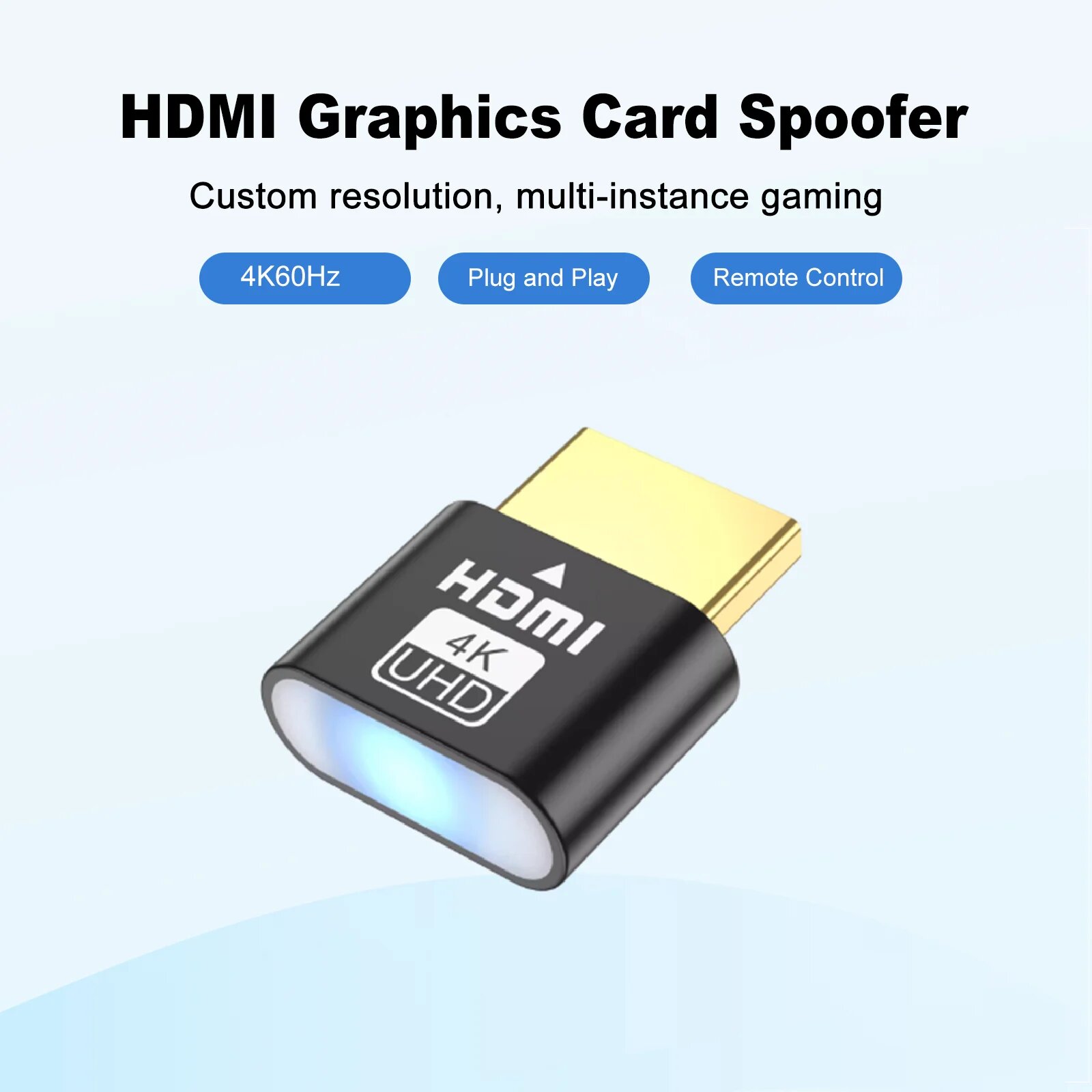 HDMI Dummy Plug 4K 60Hz