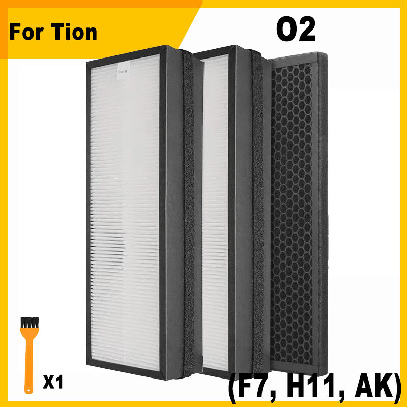 Комплект фильтров для Tion O2 Бризер (F7, Н11, АК) / Фильтры Тион