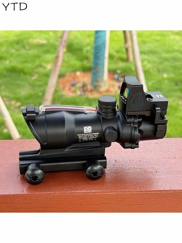 Светоотражающая экипировка для охоты, ACOG+RMR эеленое волокно