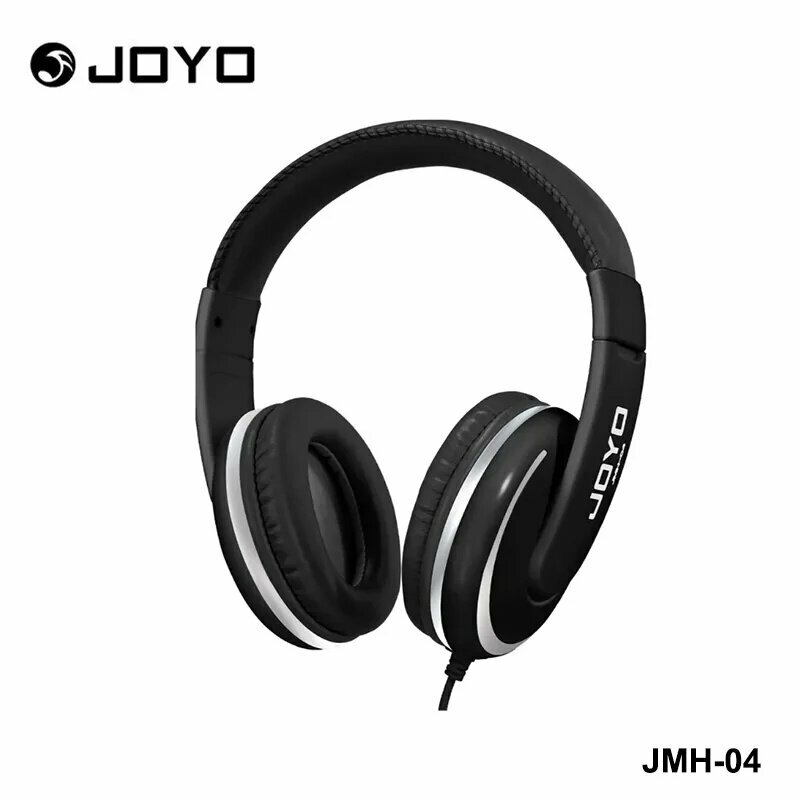 KNOW EASY-JOYO JMH-04 Накладные наушники Проводные студийные наушники с разъемом 1/4 - 3,5 мм для гитарного усилителя клавиатуры