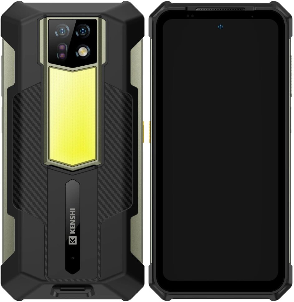 6.78" Смартфон KENSHI Armor P1w 12/256 ГБ, NFC, 4G, 19500 мА*ч, черный