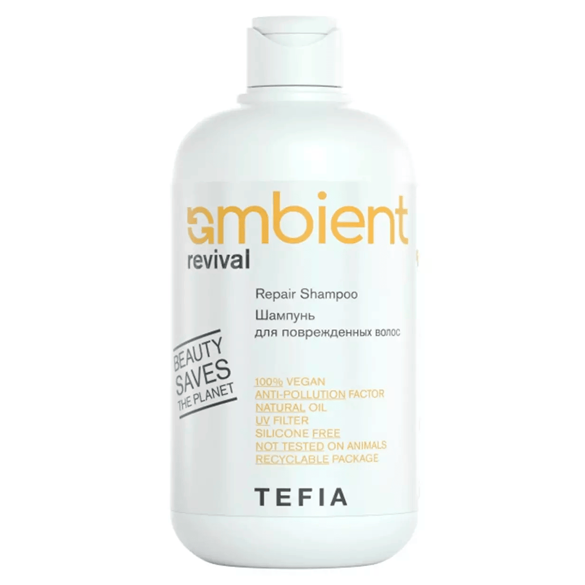Tefia, Шампунь для поврежденных волос AMBIENT Revival, 250 мл