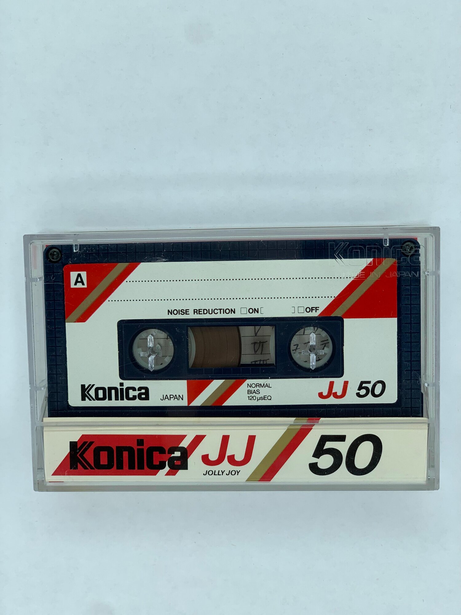 Аудиокассета Konica JJ 50 редкий артефакт из Японии1984 года