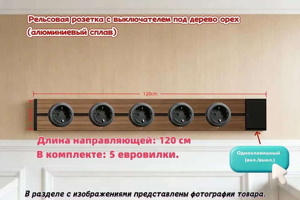 Розетка с деревянными волоконами, чёрный орех, ретро-дорожка, USB-розетка, многофункциональный европейский трековый розъём