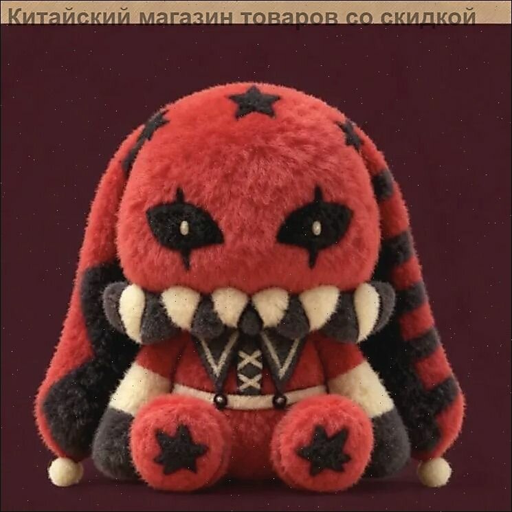 Игрушка мягкая аниме The Freak Circus ; pierrot мягкая игрушка антистресс 30CM