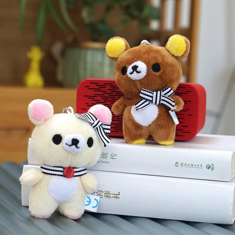 Брелок Rilakkuma, 10cm B, коричневый — фото 1