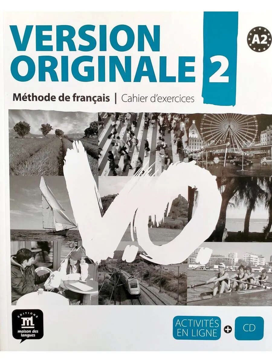 Version Originale 2 A2 Cahier + CD | книги — учебная литература