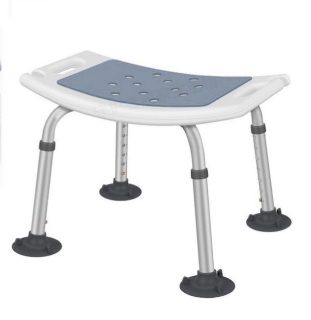 Мягкое кресло для ванной комнаты с регулируемой высотой и душевой стойкой, подходящее для пожилых людей и инвалидов