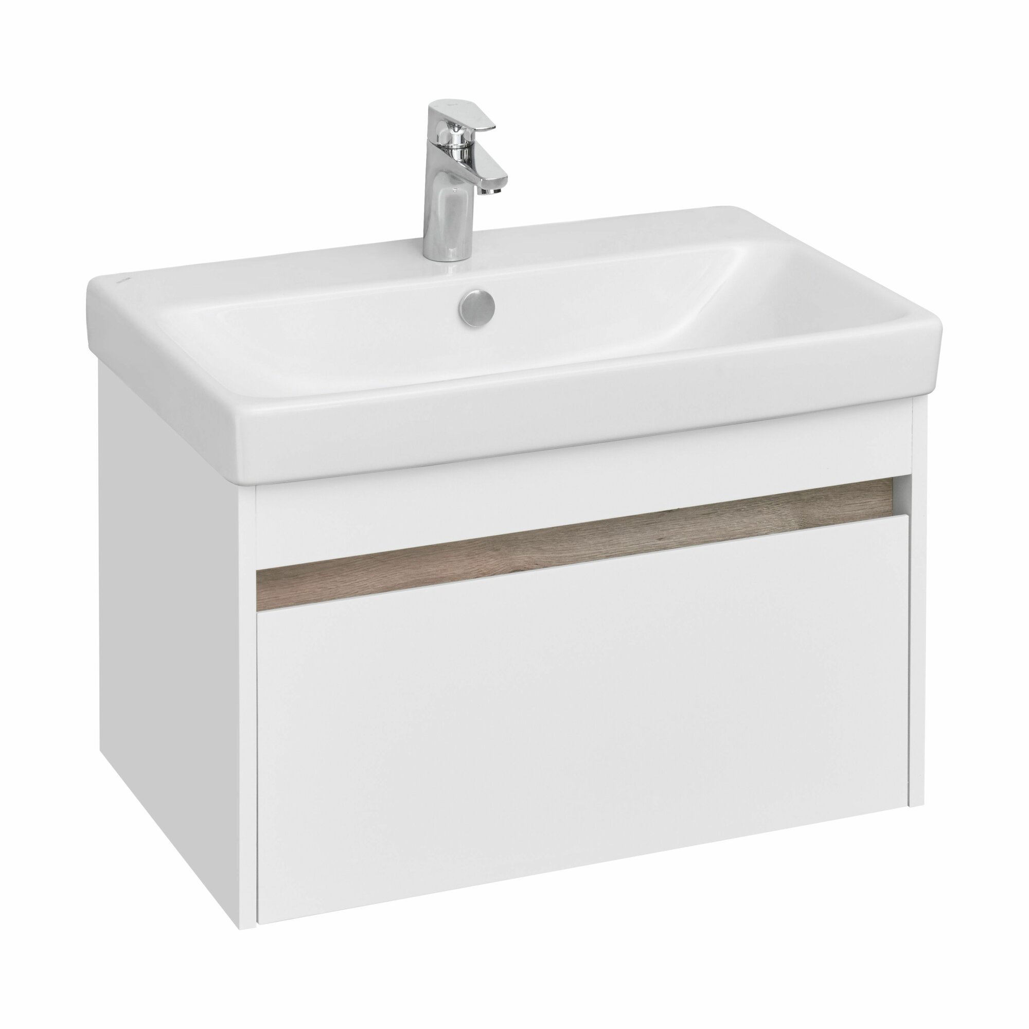 Набор AQUATON Тумба Марти 70 с раковиной Адриана 70 1A2675K0MY010