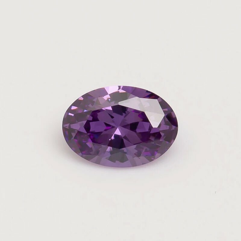 Синтетические камни цирконий 2x3~10x14 мм 50 шт. Фиолетовый, 7x9mm 50pcs, Amethyst