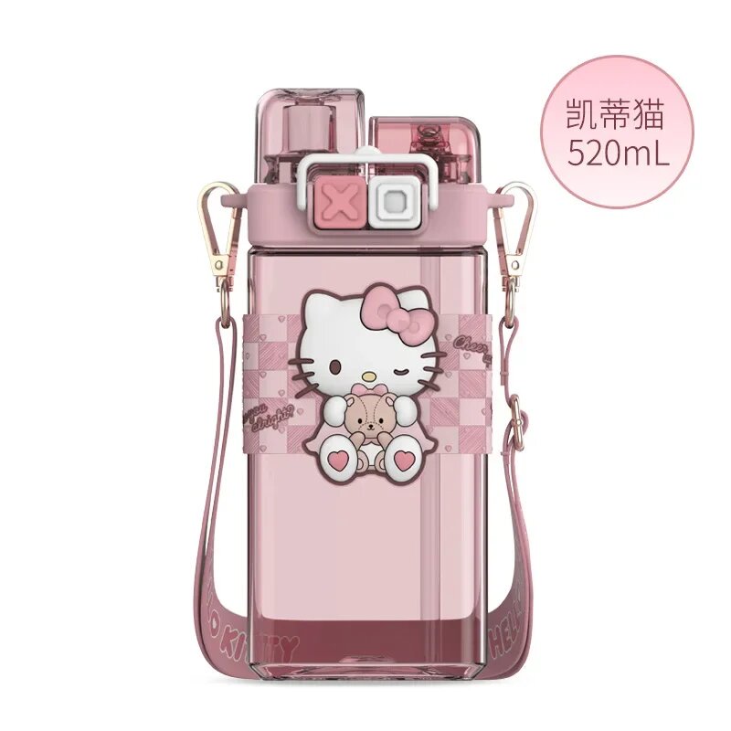 Sanrio Hello Kitty Cinnamoroll бутылка для воды Розовый, Hello Kitty A