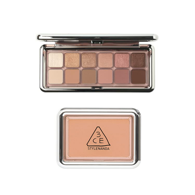 3CE Набор теней и румян женский, Eyeshadow Palette #MOTION FRAME+Blush #THE MOTION