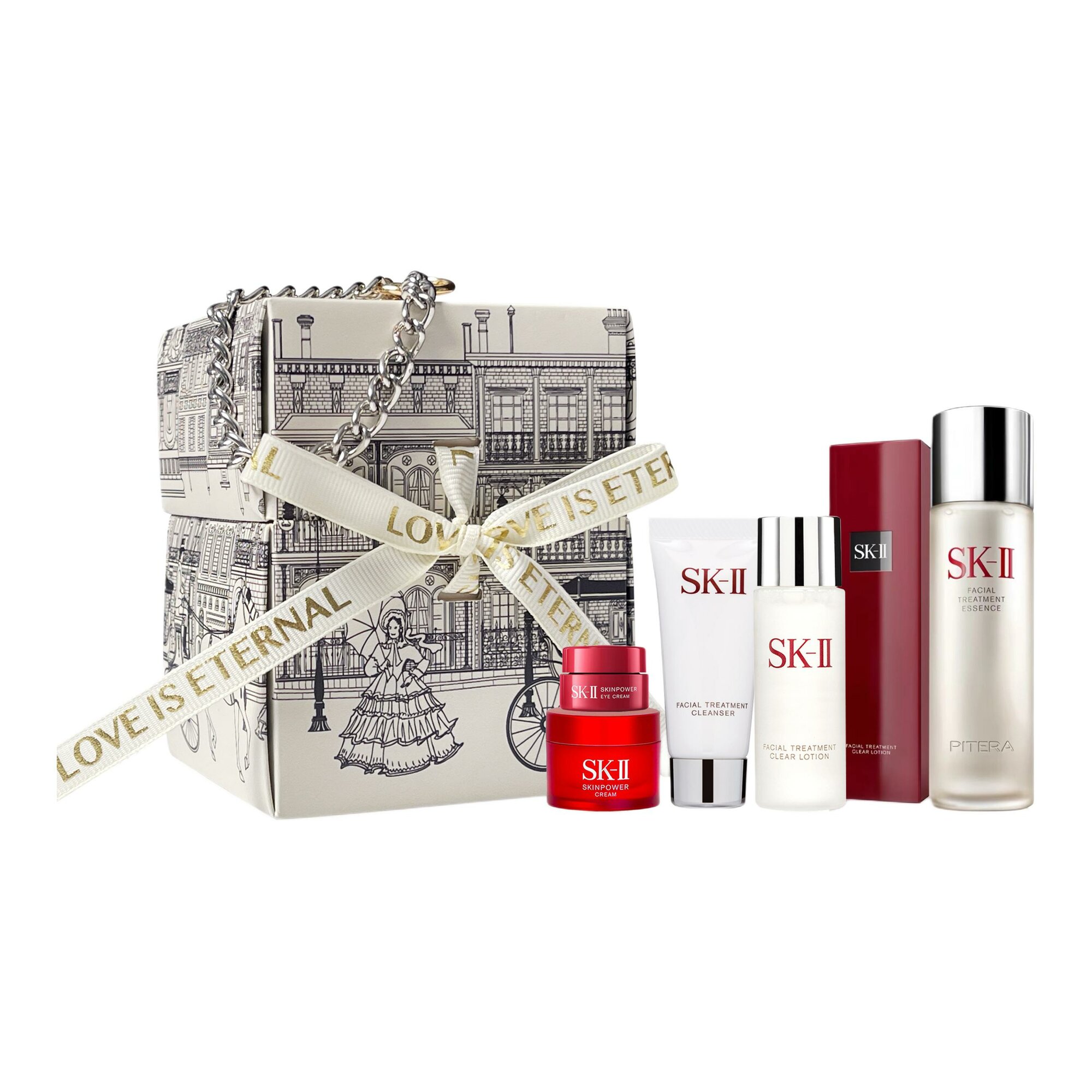 Набор унисекс SK-II Fairy Water Black Angel Box Miracle Water Entry-Level Best Seller Five-Piece Set, 75 ml
