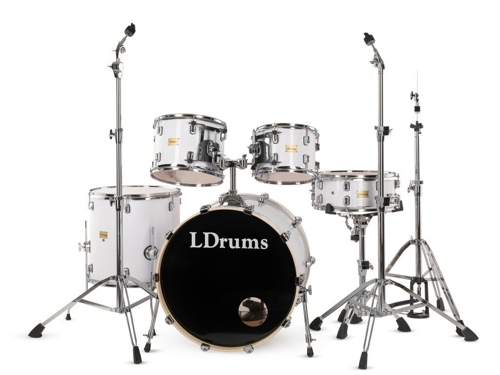 Ldrums 5001011 Барабанная установка, белая