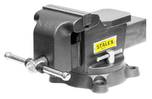 Тиски слесарные STALEX Горилла M50D 125 х 100 мм. 360°. 11.0 кг.