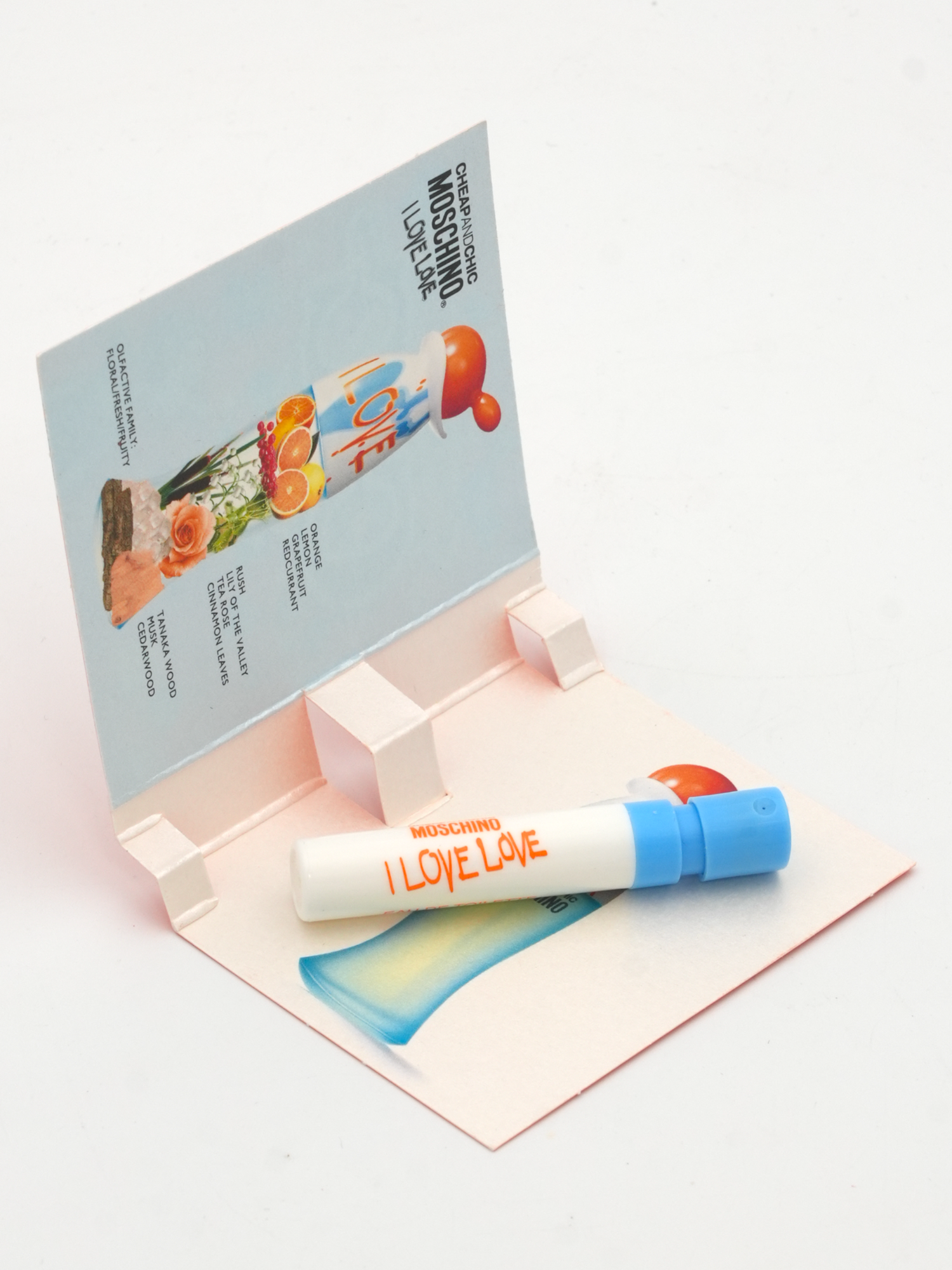 Туалетная вода (edT - eau de Toilette) Moschino CHEAP & CHIC I LOVE LOVE женская 1мл