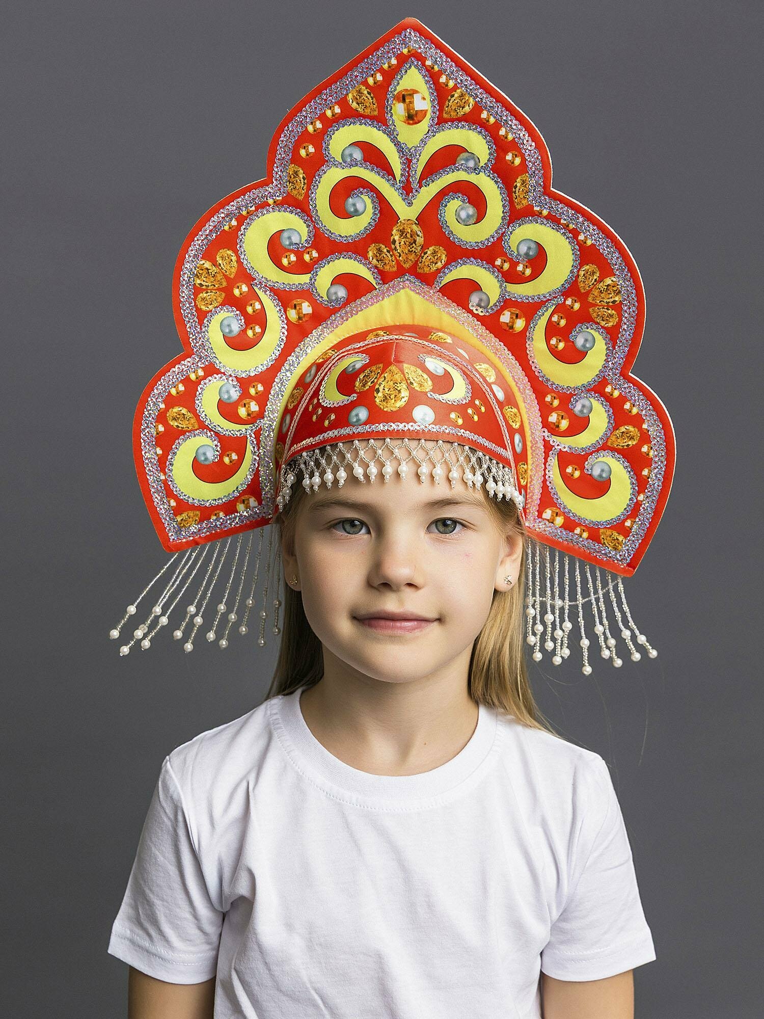 Кокошник пуговка