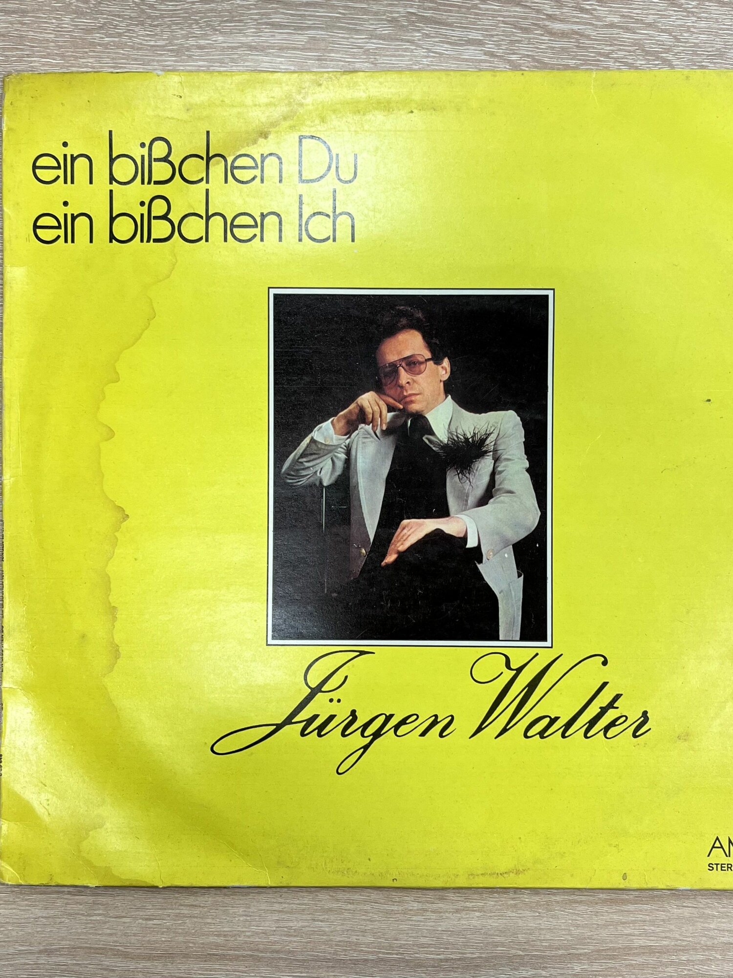 Виниловая пластинка J rgen Walter Ein Bi chen Du, Ein Bi chen Ich. 12"