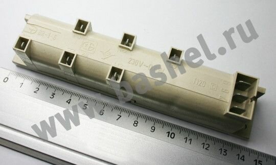Блок розжига для газовых плит BR-1-6 0,6W, 230V, Т120 (6 свечей, одноискровой)