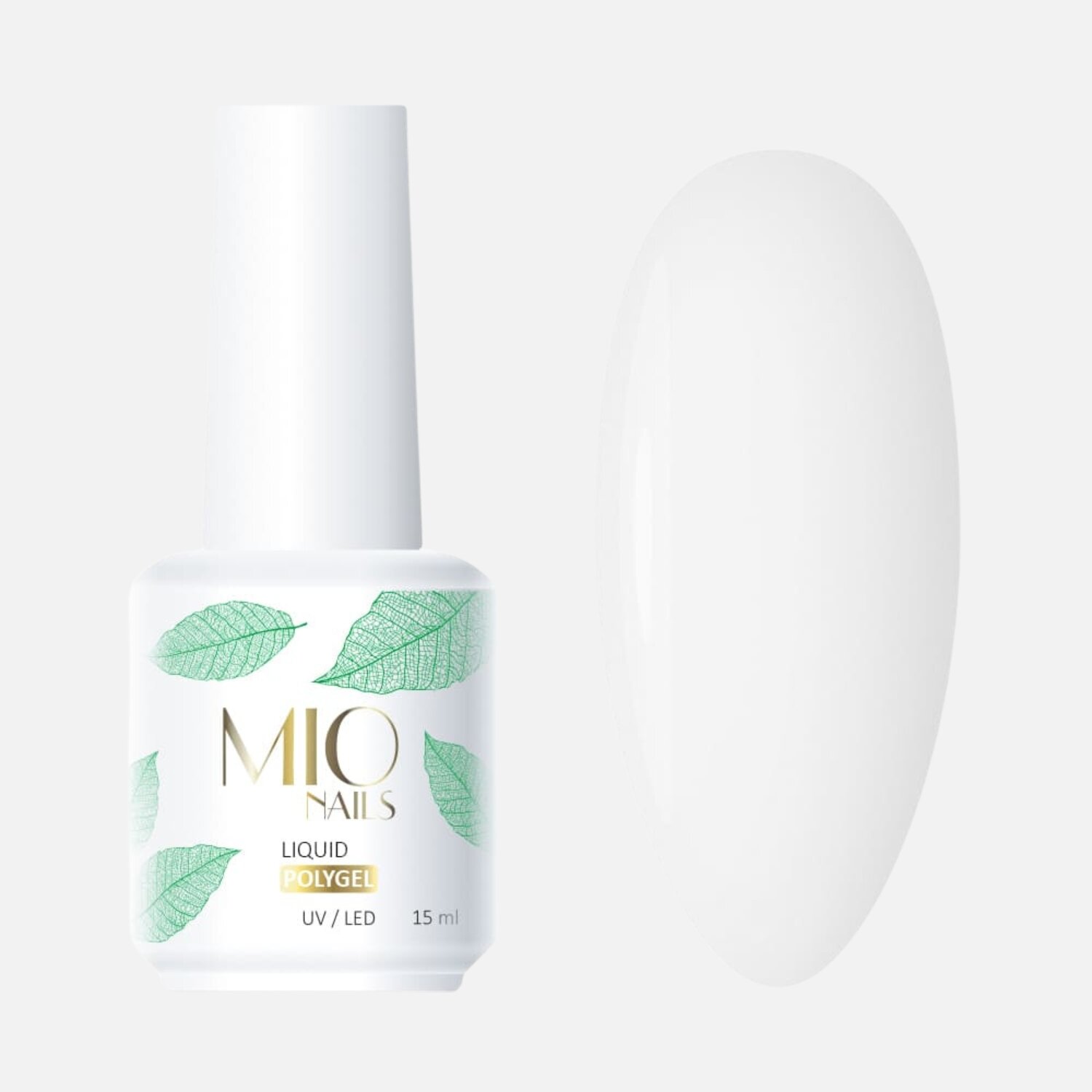 Жидкий полигель MIO Nails Liquid Polygel №01 15 мл гибрид моделирующего геля и акрила