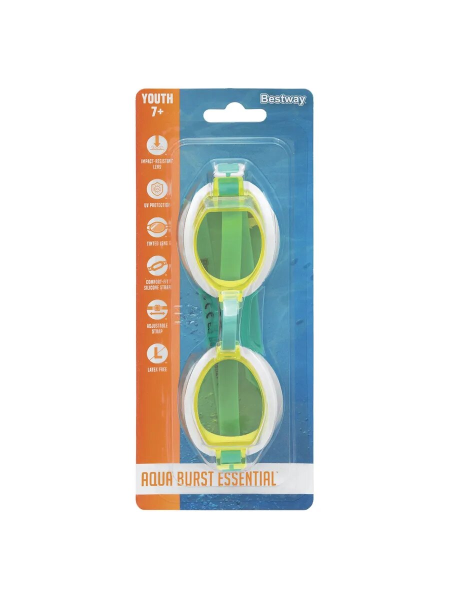 Очки для плавания Ocean wave от 7 лет