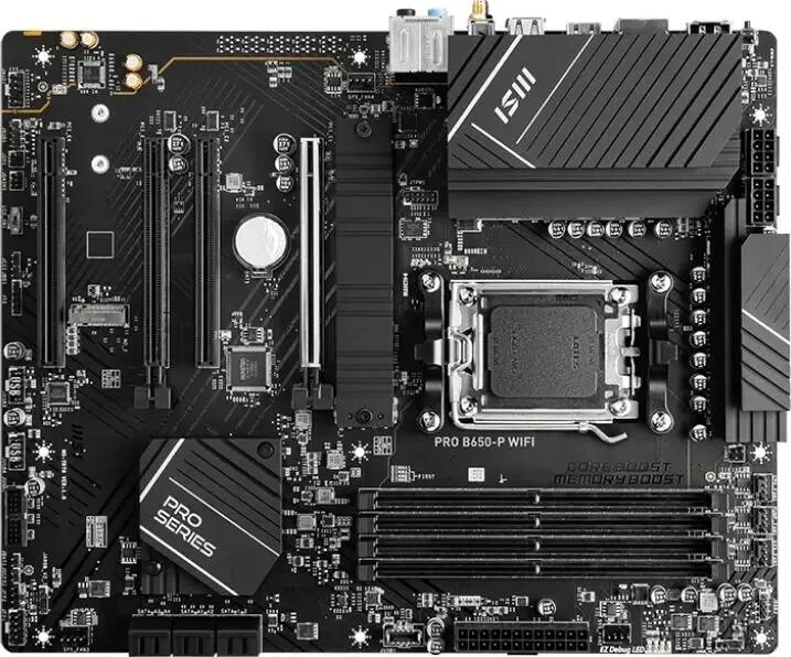 PRO B650-P WIFI / MSI PRO B650-P WIFI, Socket AM5, AMD B650, ATX, Ret