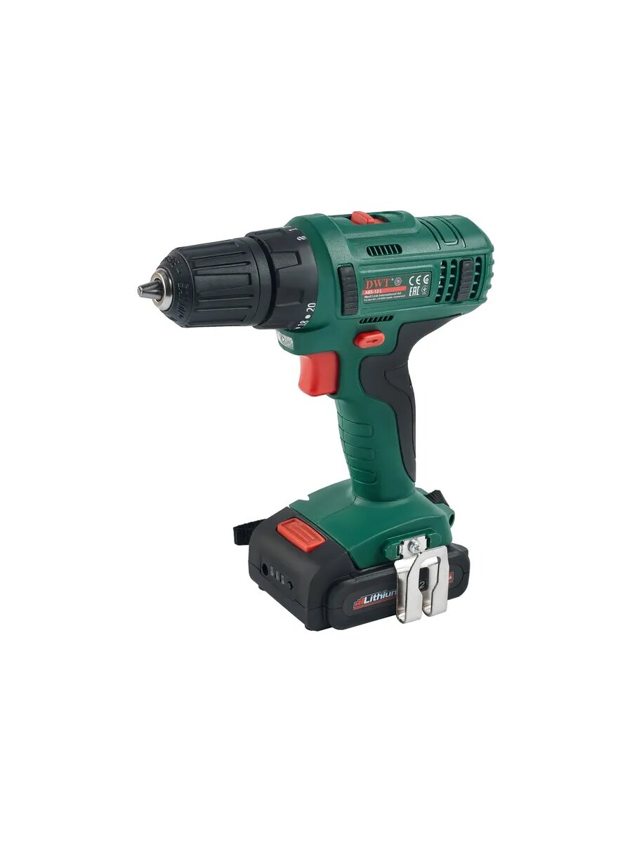 Аккумуляторная дрель-шуруповерт DWT ABS-12 L-2 BMC 5.2.1